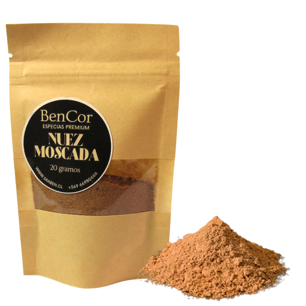 Nuez Moscada Molida 20 gramos – Saaben